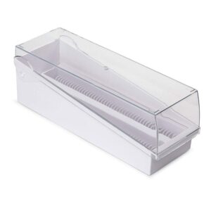 slide draining tray, 100-place for up to 200 slides, abs, pink