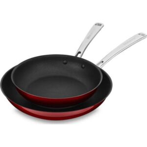 kitchenaid skillet ss ns 10" 12" 2pk candy