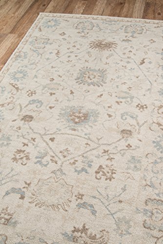 Momeni Anatolia Wool and Nylon Area Rug, 9'9" X 12'6", Beige