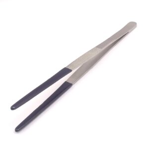 DDP 8" ULTRASONIC Cleaning Tweezers Tongs PVC Soft-Coated STEAM Cleaning Jewelry Making Tool