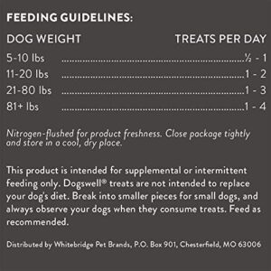 Dogswell Jerky Skin and Coat – Mini Salmon Jerky Dog Treats with Dog Skin & Coat Support (4 oz. Salmon)