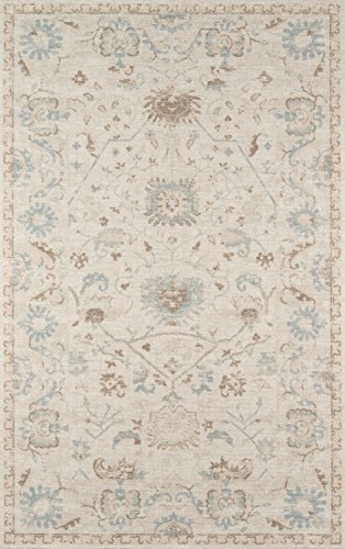 Momeni Anatolia Wool and Nylon Area Rug, 9'9" X 12'6", Beige