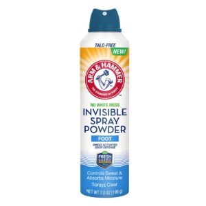 arm & hammer invisible spray foot powder 7.0 oz (pack of 2)