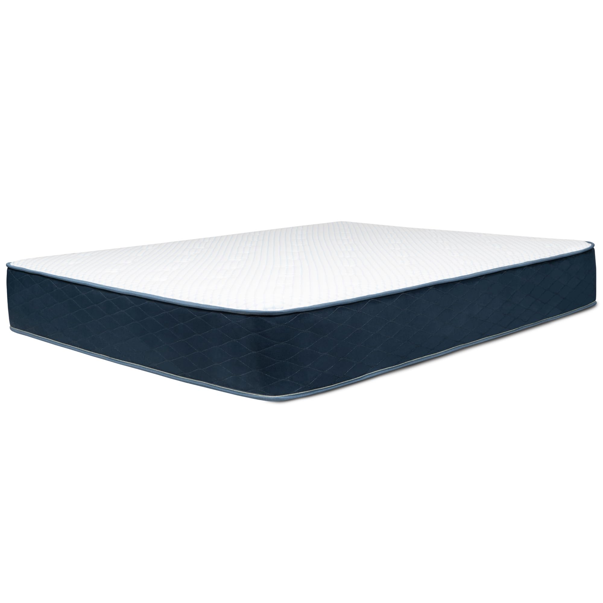 DREAMFOAM Arctic Dreams 10" Hybrid Cooling Gel Mattress with Quick Response Gel Infused Memory Foam, Made in The USA, Twin XL