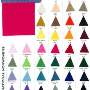 Peacock Jewel Tone Turquoise - Premium Acrylic Felt XL Craft Sheet