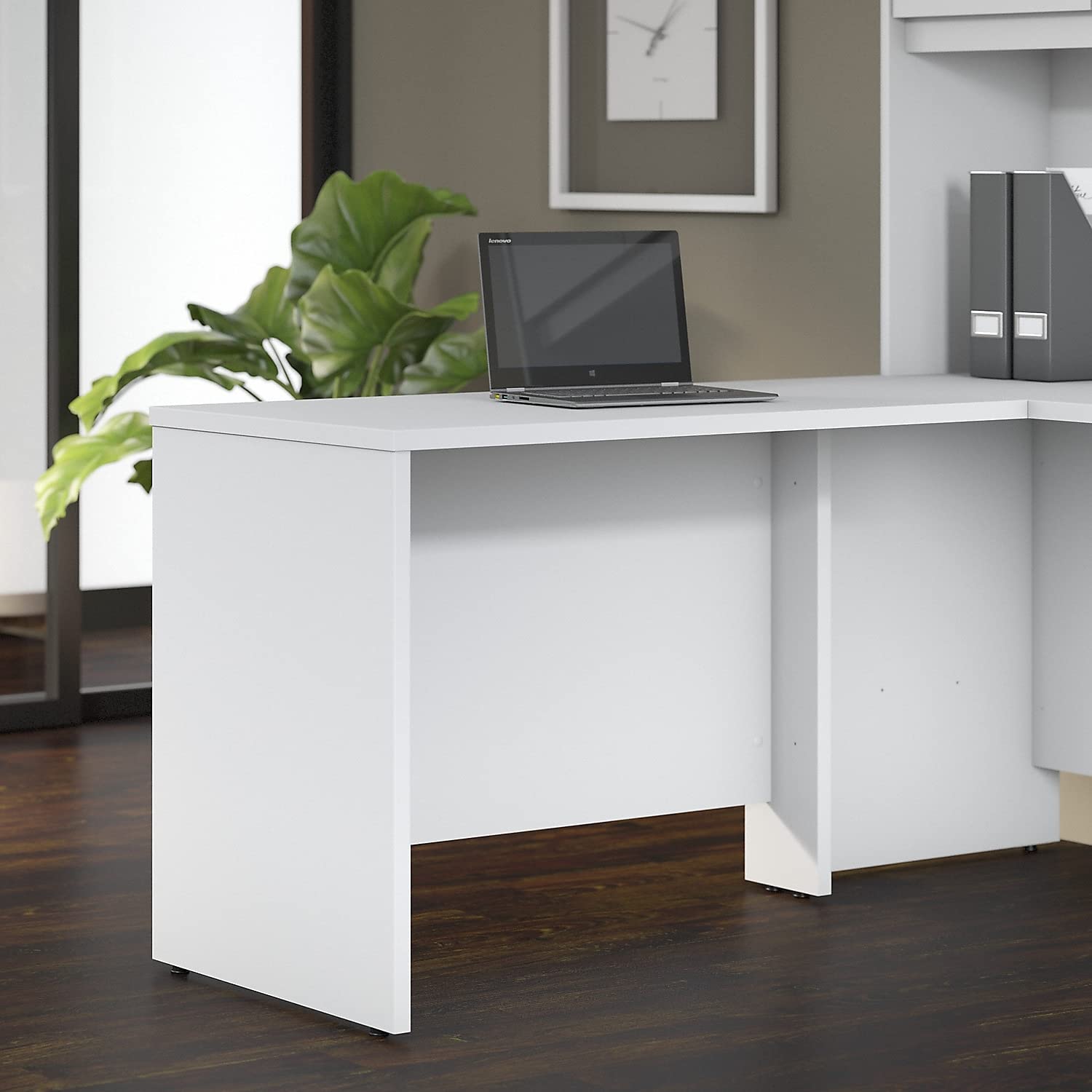 bbf Bush Business Furniture Studio C 42-Inch W Desk Return, White (SCR142WH)