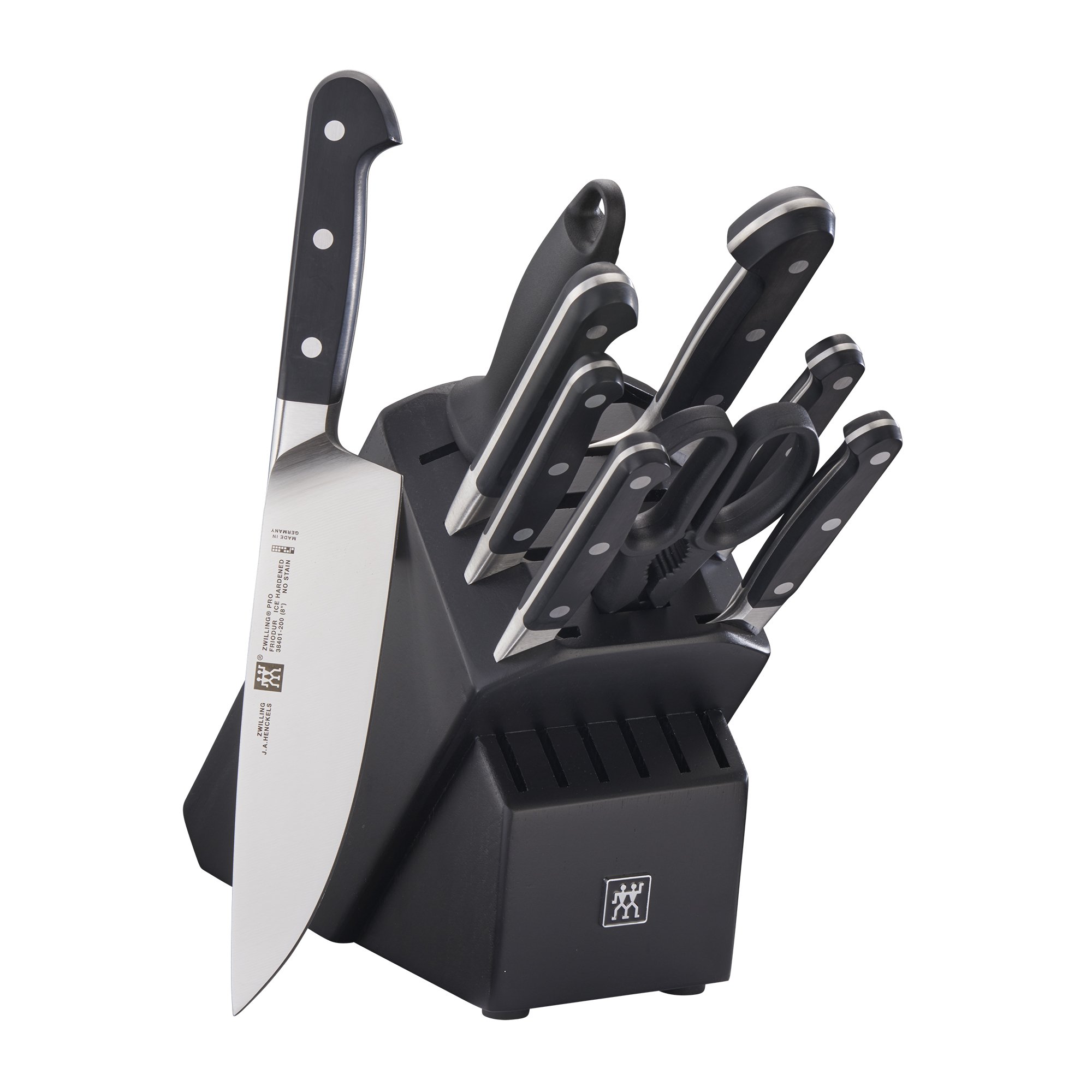 ZWILLING Pro 10-pc Knife Block Set - Black