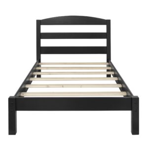 dorel asia da7428-bk bed, twin, black