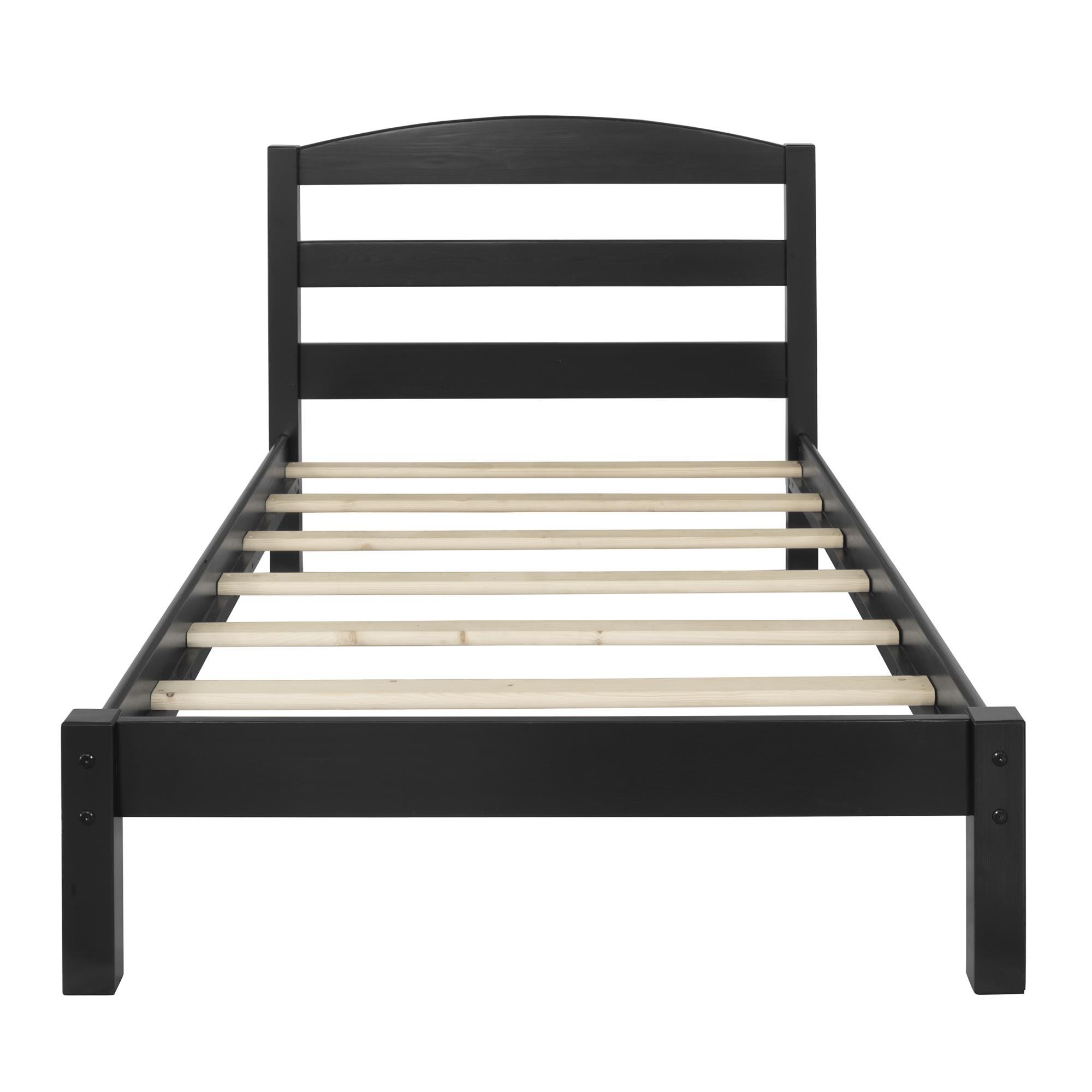 Dorel Asia DA7428-BK Bed, Twin, Black