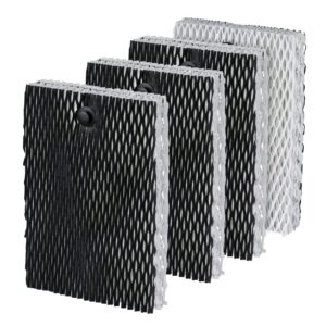 antoble hwf100 humidifier filter type e humidifier filter replacement compatible with holmes hwf100 bionaire bwf100 sunbeam sf235 series (4 pack)