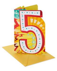 american greetings 5th birthday card (awesome birthday)