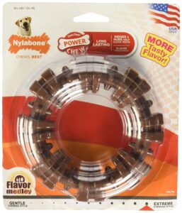 nylabone dura chew textured ring