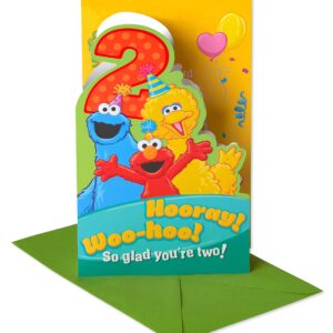 American Greetings 2nd Birthday Card (Sesame Street)