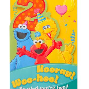 American Greetings 2nd Birthday Card (Sesame Street)