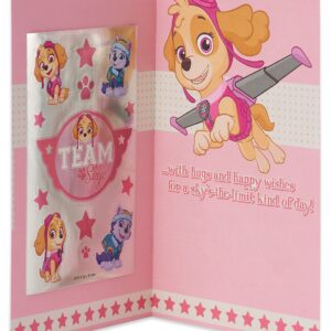 American Greetings Birthday Card for Kids (Paw Patrol)