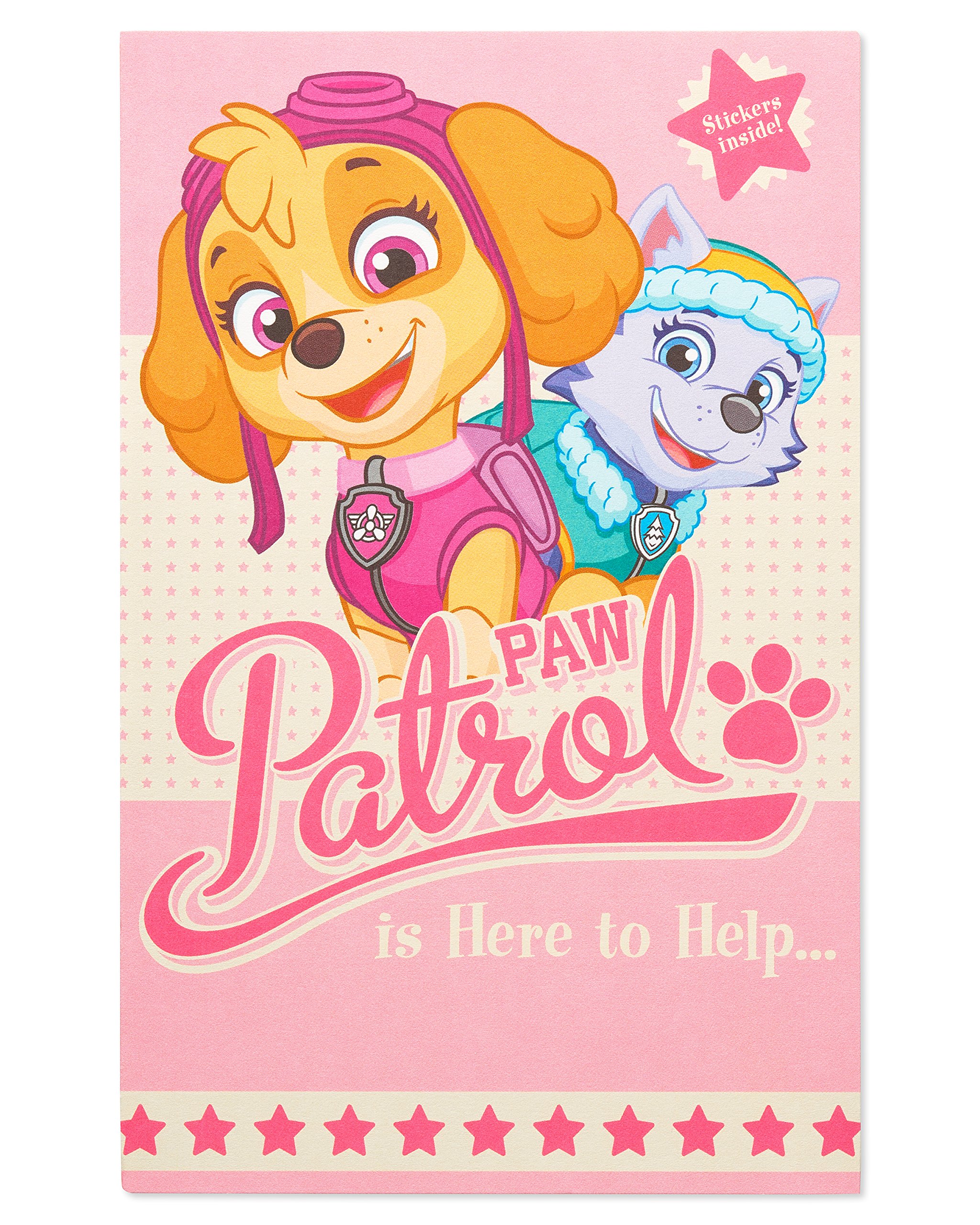 American Greetings Birthday Card for Kids (Paw Patrol)