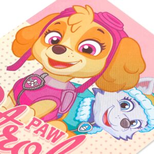 American Greetings Birthday Card for Kids (Paw Patrol)