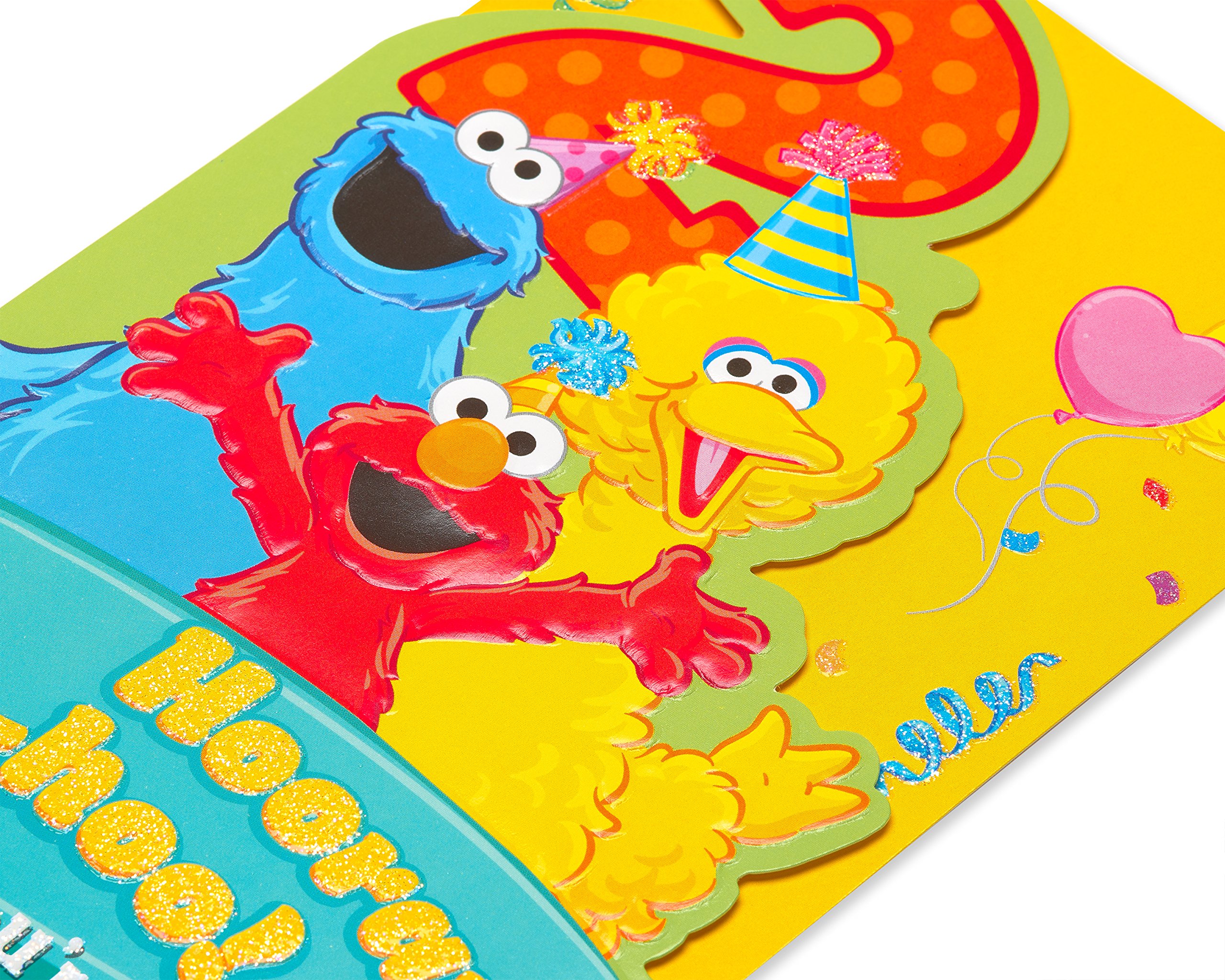 American Greetings 2nd Birthday Card (Sesame Street)