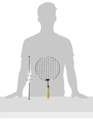 Stainless Steel Round Roti Grill, Papad Grill, Roti Jali, Chapathi Grill with Wooden Handle Round Roasting Net for Kitchenware Use Baking