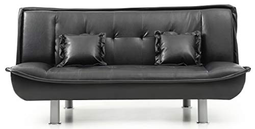 Glory Furniture Futon Sofa Bed, Black