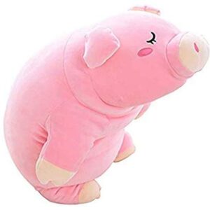 PASSIONFRUIT Stuffed Plush Pig/Piggy Pet -Toy Pink 17.6" Doll Baby Pillow Stuffed Animal | Super Soft, Huggable Toy for Toddler, Boys, Girls | Snuggle, Cuddle Pillow Stuffed with PP Cotton