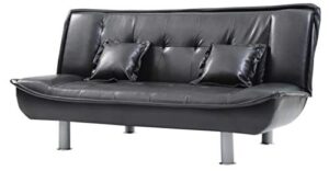 glory furniture futon sofa bed, black