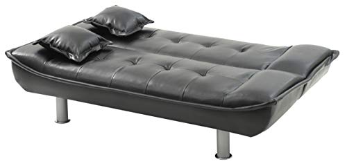 Glory Furniture Futon Sofa Bed, Black