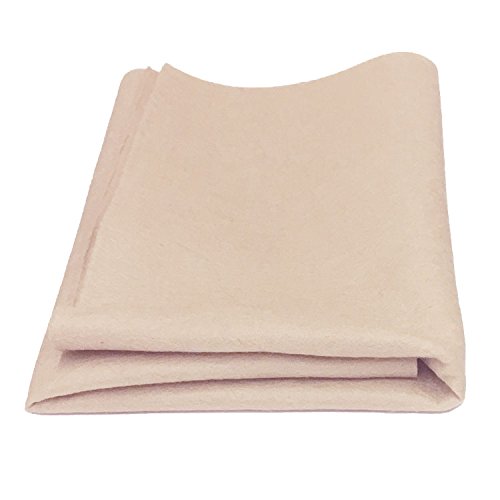 100% Merino Wool Craft Felt - Almond (18" x18" Piece)