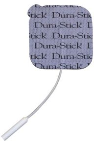 dura-stick supreme electrodes, square, 2" x 2", 4 per pack - 42050