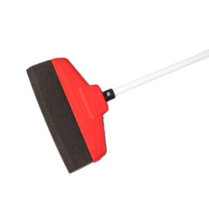 dream products electrostatic dust broom plastic rod polyurethane foam brush red