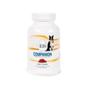 chewable dog nutrition companion i26 puppies to adults - 60 beef tabs