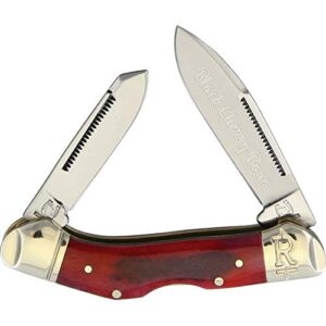 rough rider lockback black cherry bone rr1661