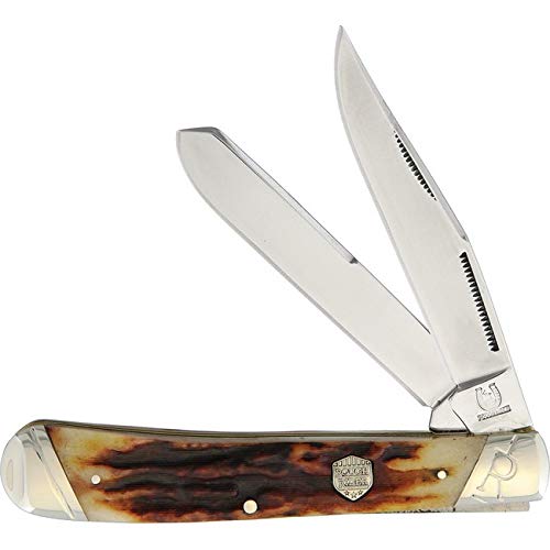 Rough Rider Trapper Brown Stag Bone RR1789