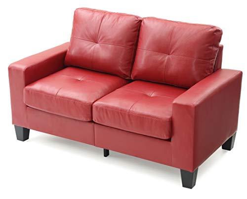 Glory Furniture Newbury Modular Loveseat Red