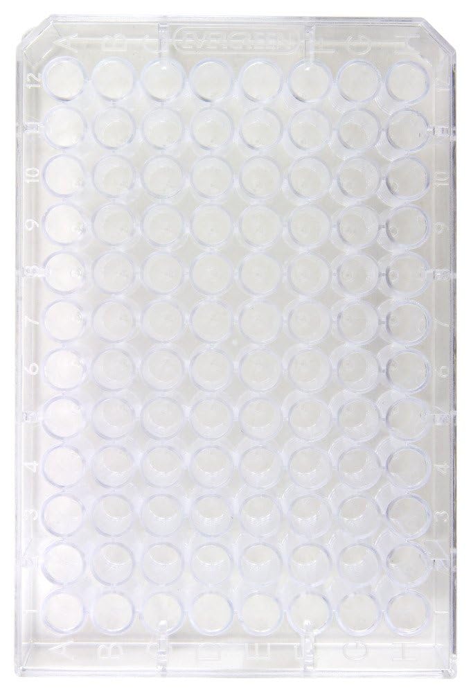 Caplugs Evergreen 222-8636-010 Sterile 96-Well Deep-Well Plates. Polystyrene, Natural, Bag pack (Pack of 20)