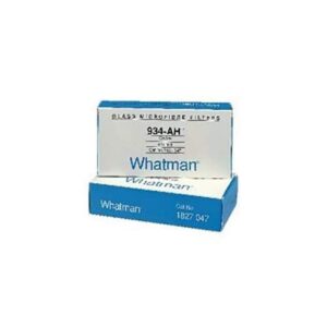 whatman 1827-021-ds glass microfiber binder free filter, 1.5 micron, 3.7 s/100ml flow rate, grade 934-ah, 21 mm diameter (pack of 100)