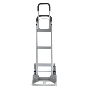 SmarketBuy Aluminum Stair Climber Hand Truck 18 x 7.5 Inch Nose Plate Stair Climbing Hand Truck 6 Wheels Hand Truck Dolly (Stair Climber Hand Truck)