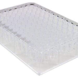 Caplugs Evergreen 222-8636-010 Sterile 96-Well Deep-Well Plates. Polystyrene, Natural, Bag pack (Pack of 20)