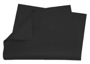 100% merino wool craft felt - black (8" x12" piece)