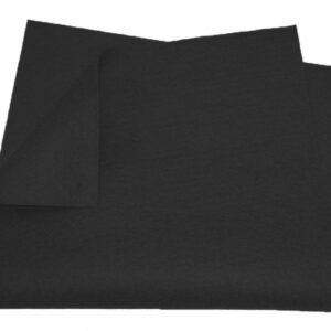 100% Merino Wool Craft Felt - Black (8" x12" Piece)