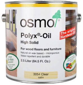 osmo - polyx-oil - 3054 clear satin - 2.5 liters