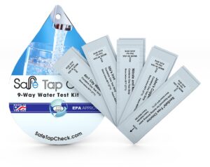 industrial test systems safe tap check 9-way water test kit