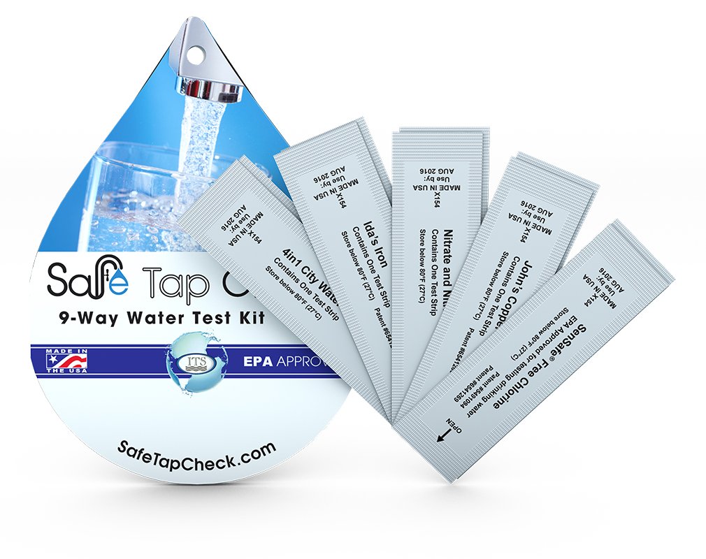 Industrial Test Systems Safe Tap Check 9-Way Water Test Kit