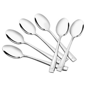 anbers stainless steel demitasse espresso spoons, 5-inch, 16 pieces