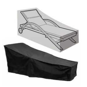 flr patio chaise lounge chair cover waterproof dustproof patio furniture protection for garden yard for outdoor furniture