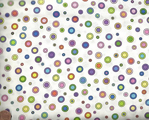 Whimsy Colored dots Schenck Fabric