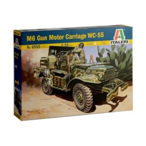 italeri 6555s 1: 35-37mm gun motor carriage m6