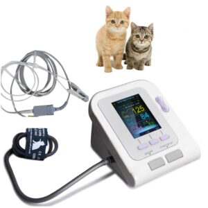 cat/dog/animal automatic blood pressure monitor contec08a-vet electronic sphygmomanometer tonometer spo2 tongue probe