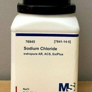 Sodium Chloride (Salt), High Purity Crystals, 500 Grams (1.1 lb.) - ACS