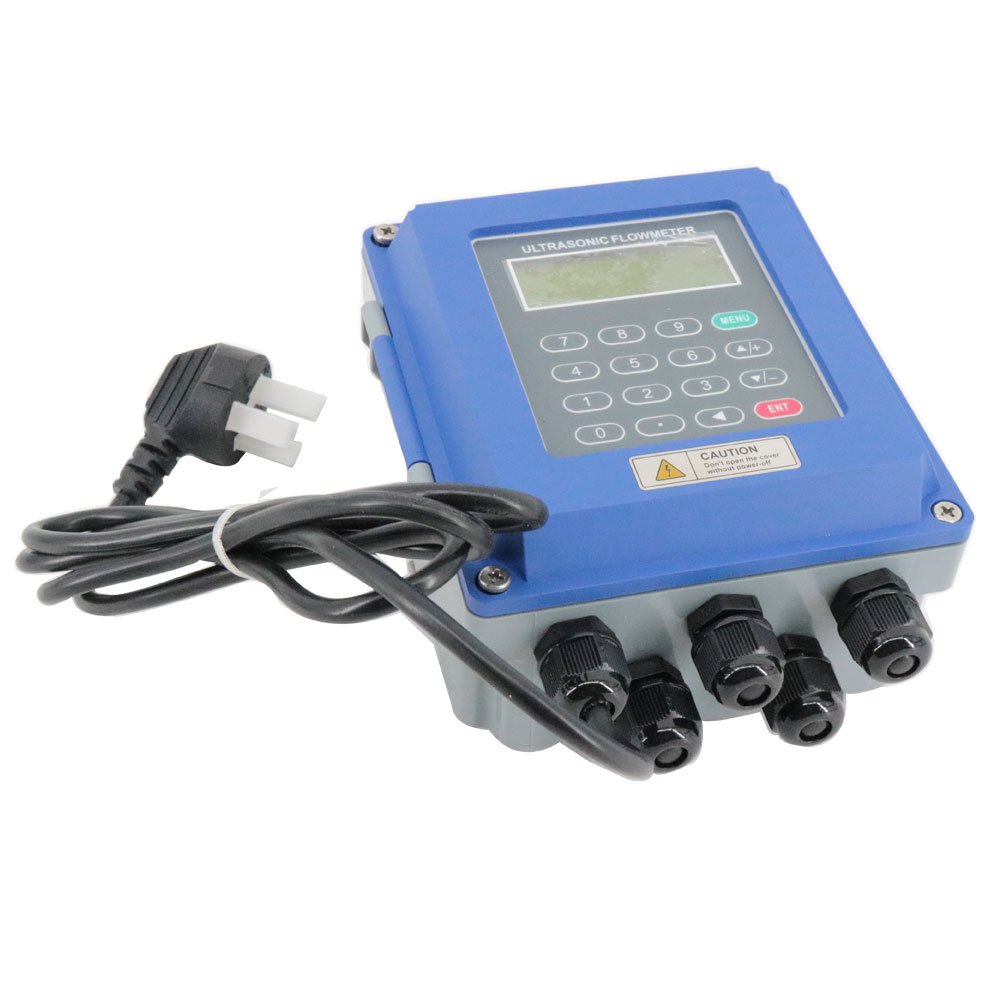 Graigar TUF-2000B+TM-1 Digital Ultrasonic Flow Meters Flowmeter DN50-700mm 1.97-27.56in with Medium Clamp-on Sensor TM-1